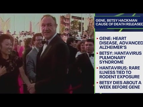 Gene Hackman died from heart disease after losing Betsy Arakawa to hentavirus: Officials