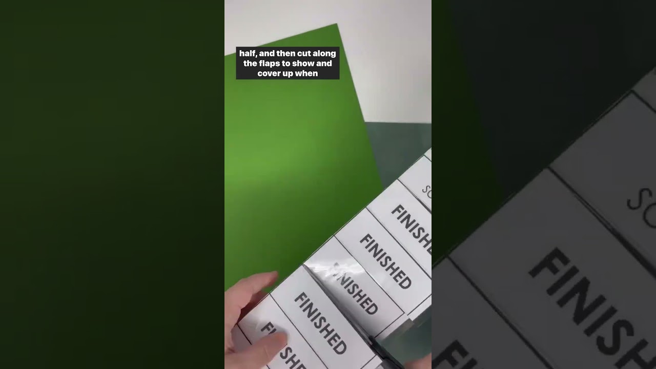 Flip Visual Schedule - for Home & the Classroom