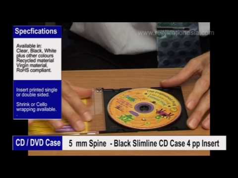 CD packaging Slim Line case