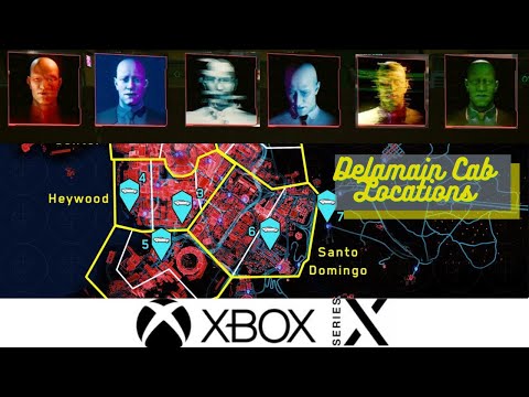 Cyberpunk 2077 - All delamain Cab Locations
