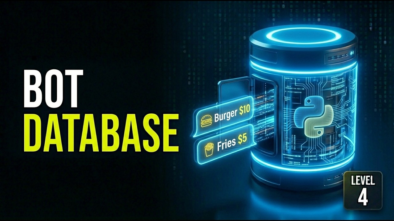 4. Give Your Telegram Bot a Memory (Python + SQLite + SQLAlchemy)