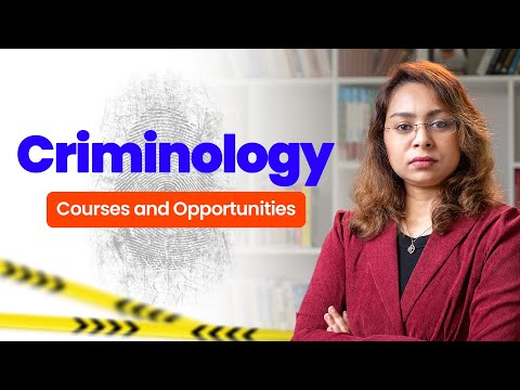Criminology course| Criminology course in India| How to become a Criminologist?| Sreevidhya Santhosh