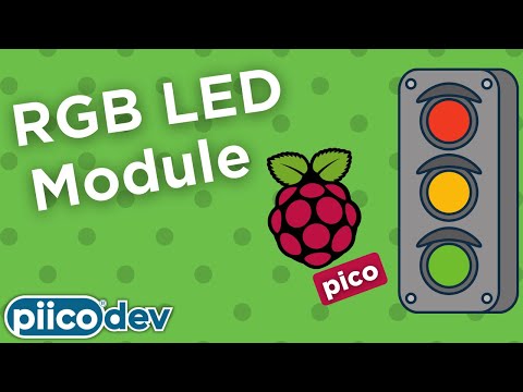 PiicoDev 3x RGB LED Module | Raspberry Pi Pico Guide - Video Tutorial Australia