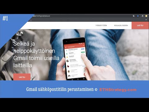 Gmail sähköpostitilin luominen 2020 - ETHStrategy