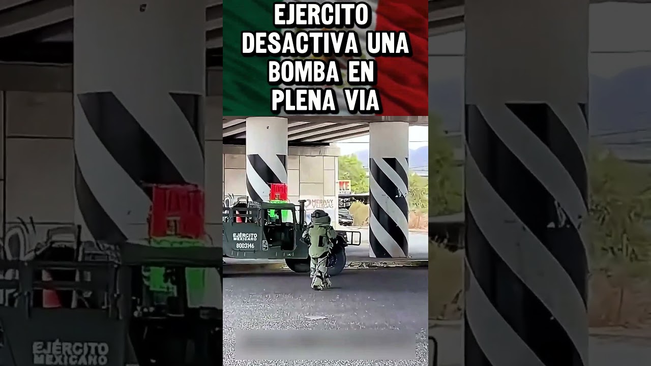 El Ejército trató de neutralizar esto en plena calle y el mundo quedó en shock #shorts