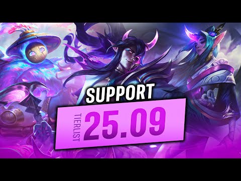 SEASON 2 SUPPORT TIERLIST - PATCH 25.09
