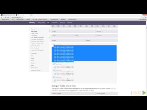 Learn The Home Page Part 3 – The Grid | packtpub com - Mind Luster