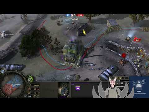 gsosg, Death-Machine vs Fortes fortuna adiuvat, Feking || Company of Heroes 1 Replay