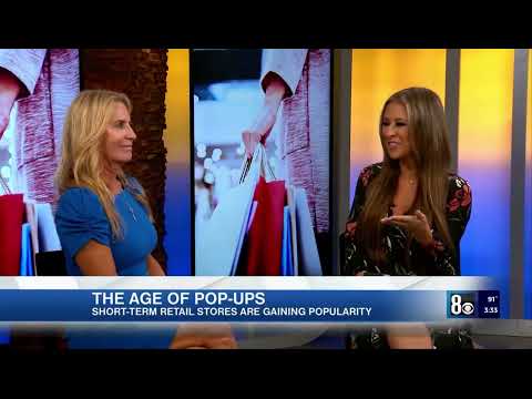 CBS The Age of Pop up shops with Linda
