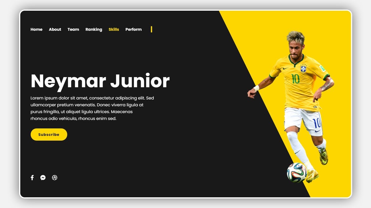How To Create Animated Website Design Using HTML And CSS Step By Step Tutorial 2021