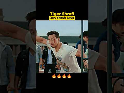 Tiger Shroff Crazy Action 🔥🔥 #battlegrounds