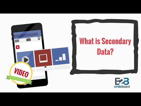 What is Secondary Data?