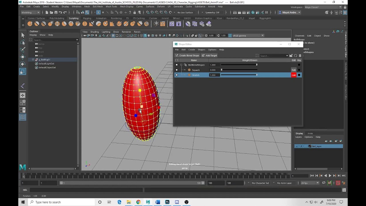 Animation Basics with Blend Shapes