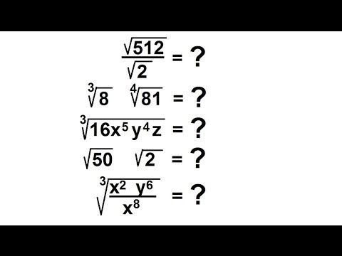 PreCalculus - Algebra Fundamental Review (4 of 80) Simplifying Square Roots & Exponents Ex. 1