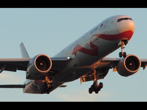 Air China Boeing 777-300ER Love China [B-2006] landing in LAX
