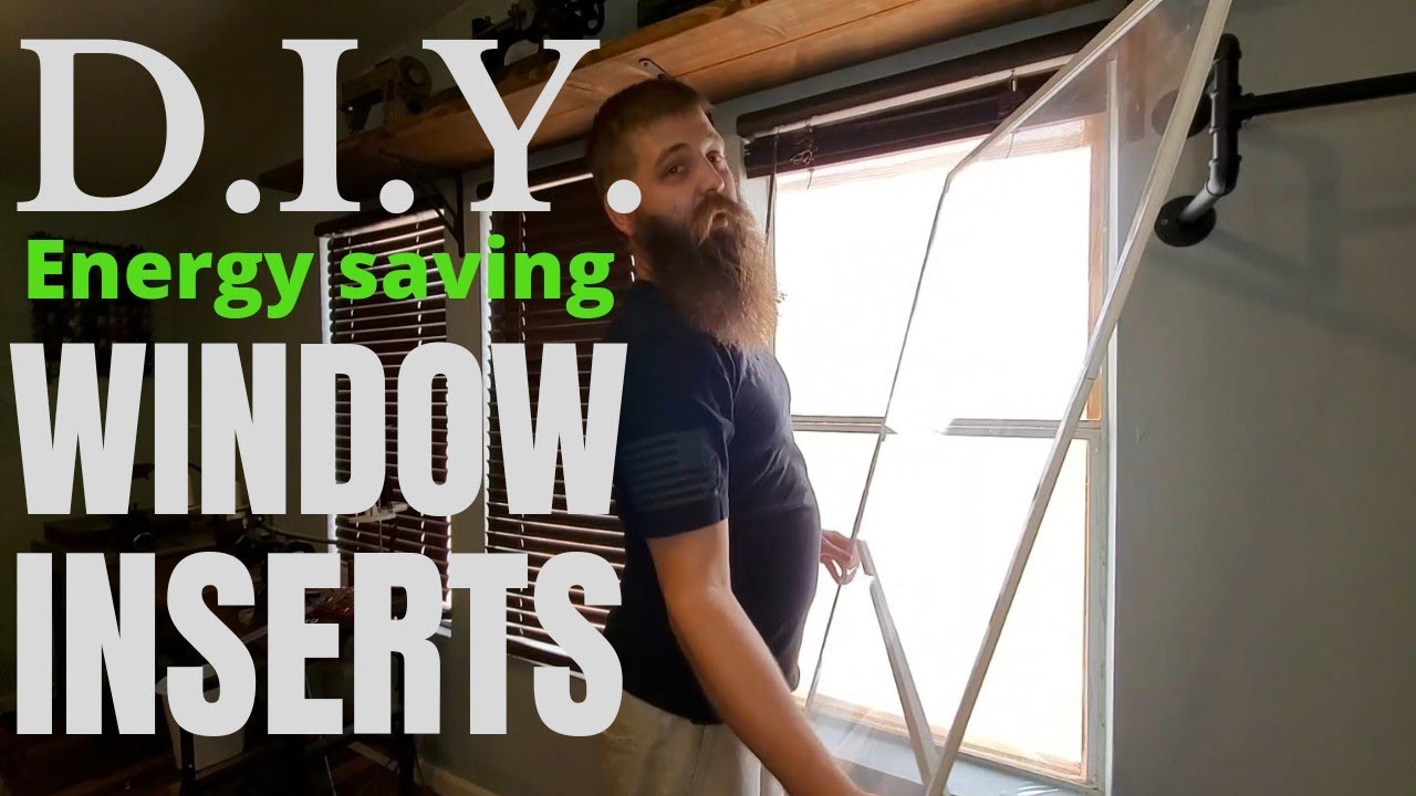 EASY, How To Build-WINDOW INSERTS with temperature results - keep DRAFTY air OUT!