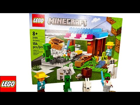LEGO MINECRAFT 21184 WHAT`S INSIDE THE PACKAGE???
