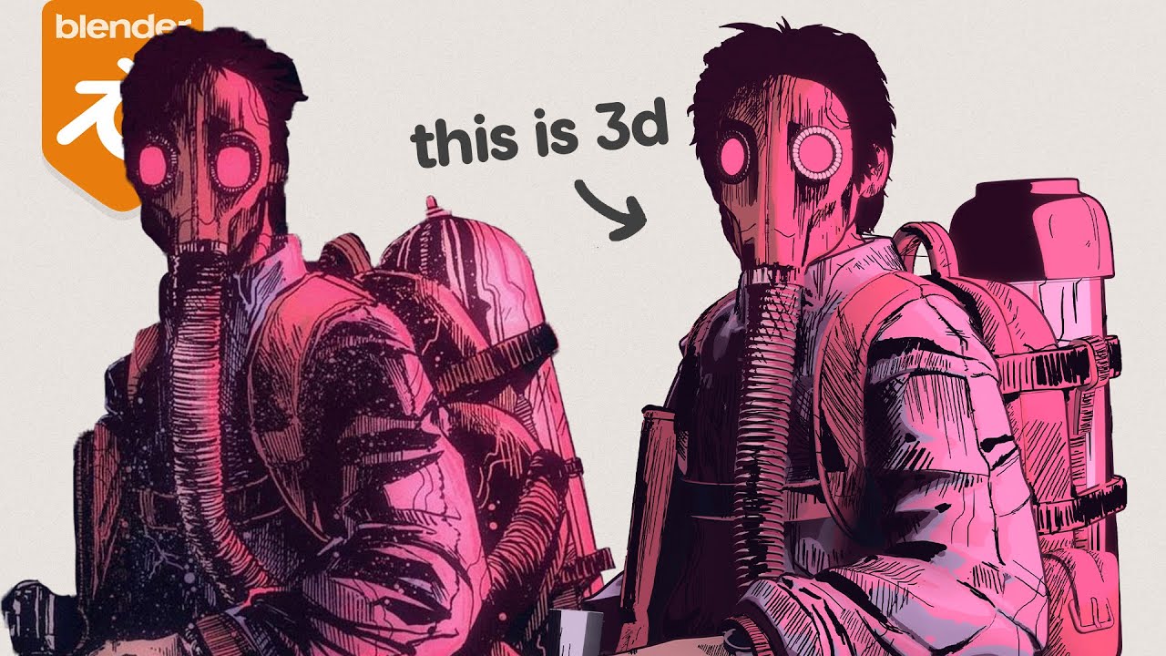 Turning Your 2D Character into 3D • 01
