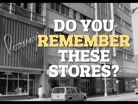 Pomeroy's, Jamesway, and other stores from the past we miss