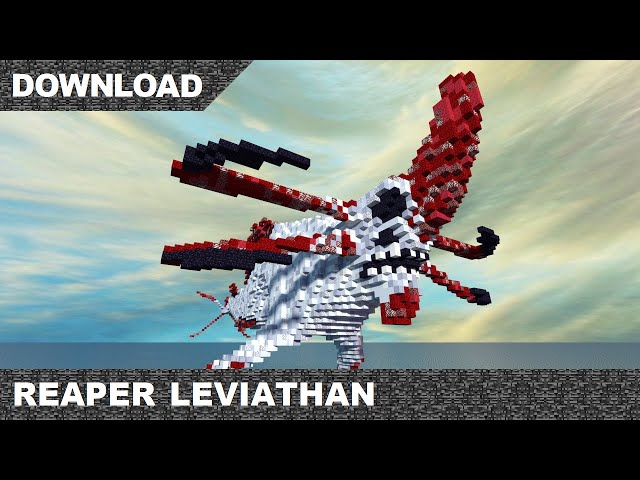 Subnautica Reaper Leviathan Minecraft Map