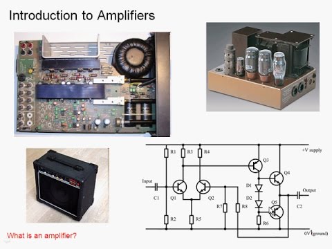 Electronic Circuits - General Amplifier Theory 1 - Gain