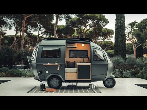You SHOCKED! All New 2025 BeTriton: The Ultimate Electric Trike Camper for Land and Water Adventures