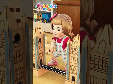 London Bridge Is Falling Fown | Nursery Rhymes & Kids Songs | Kidzone Kingdom #nurseryrhymes