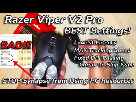 BEST Settings: Razor Viper V2 Pro | Lowest Latency & Optimized Settings | Unleash It's Potential!