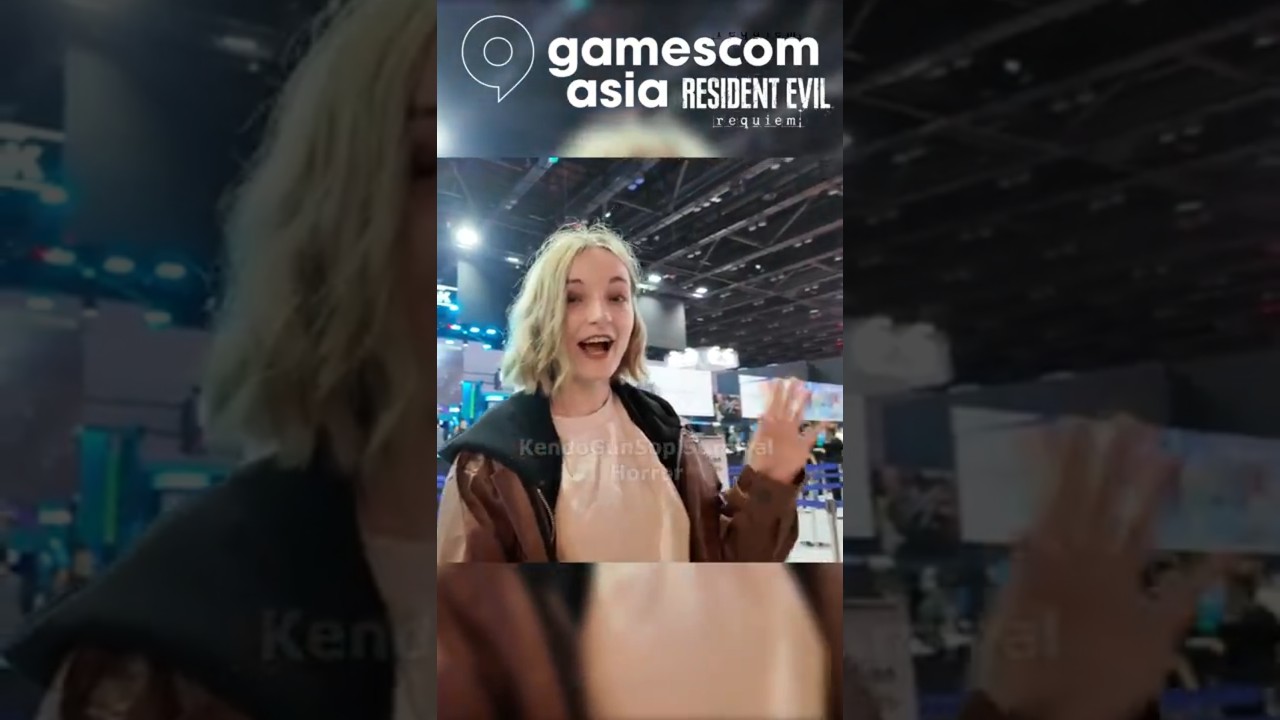 I Met GRACE ASHCROFT - RESIDENT EVIL Requiem at gamescom Asia x Thailand Game Show 2025!