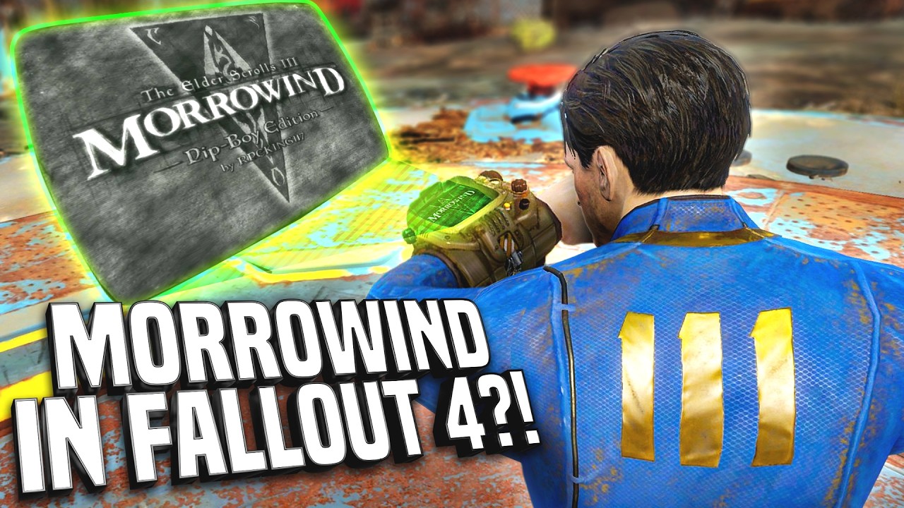 Playing Morrowind IN Fallout 4?!
