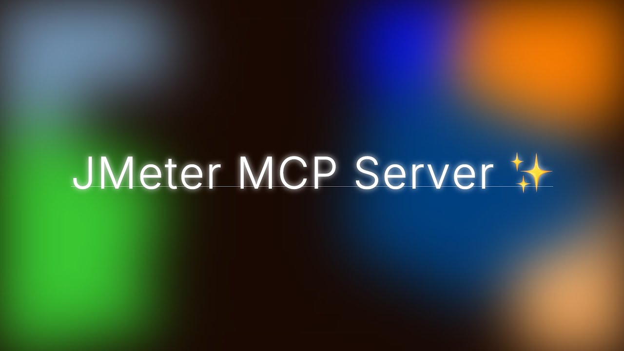 JMeter Model Context Protocol (MCP) Server