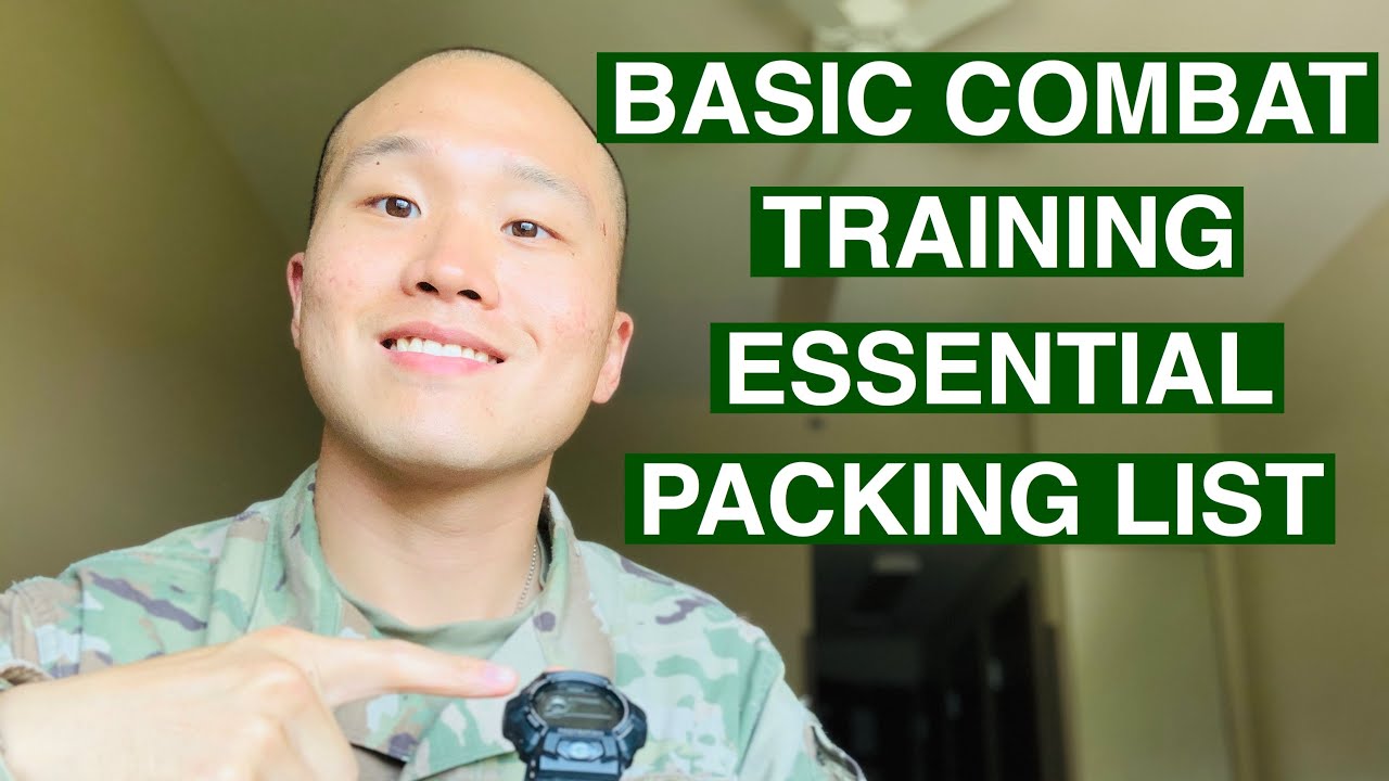 ARMY BASIC COMBAT TRAINING | PACKING LIST | ESSENTIALS |
