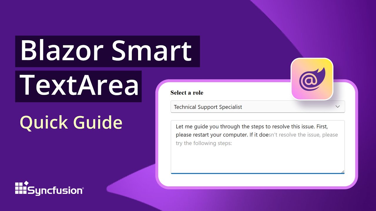Blazor Smart TextArea: The Ultimate Feature Walkthrough