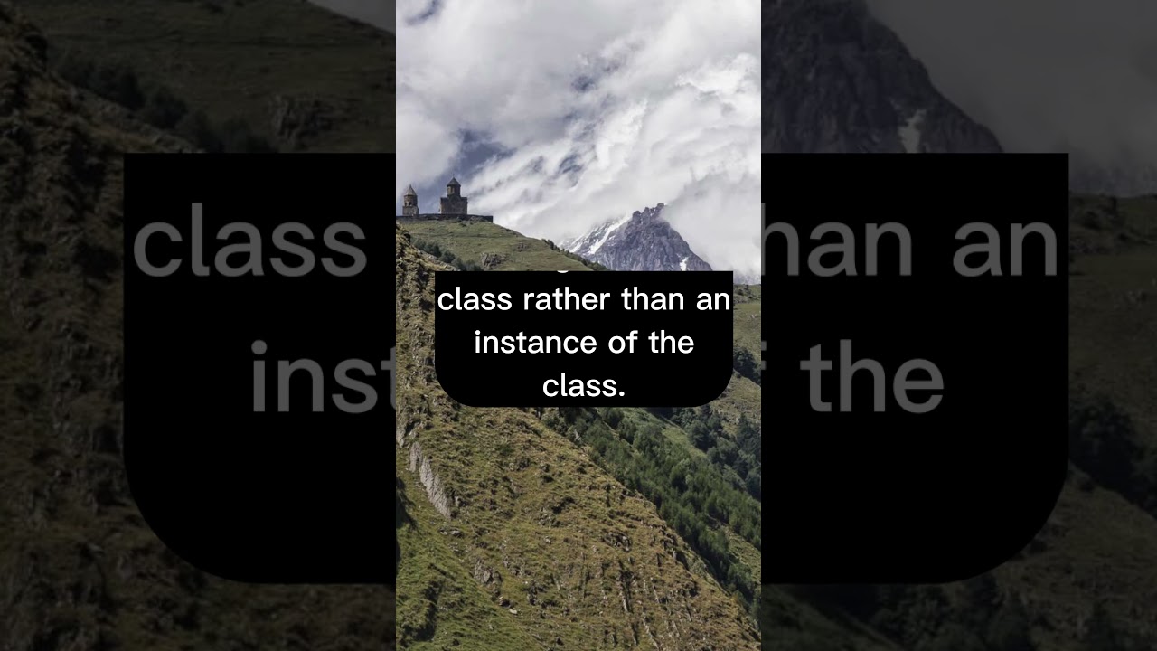What is a Static Class?