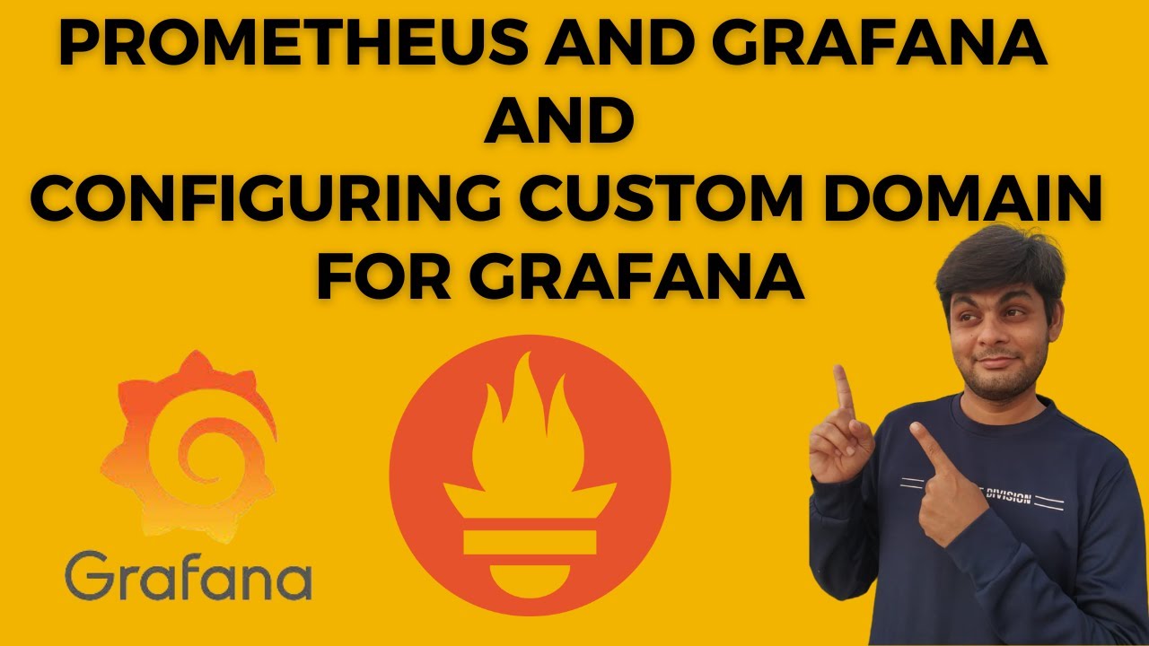 Install Prometheus and Grafana on AKS Cluster | Configuring a Custom Domain for Grafana on AKS