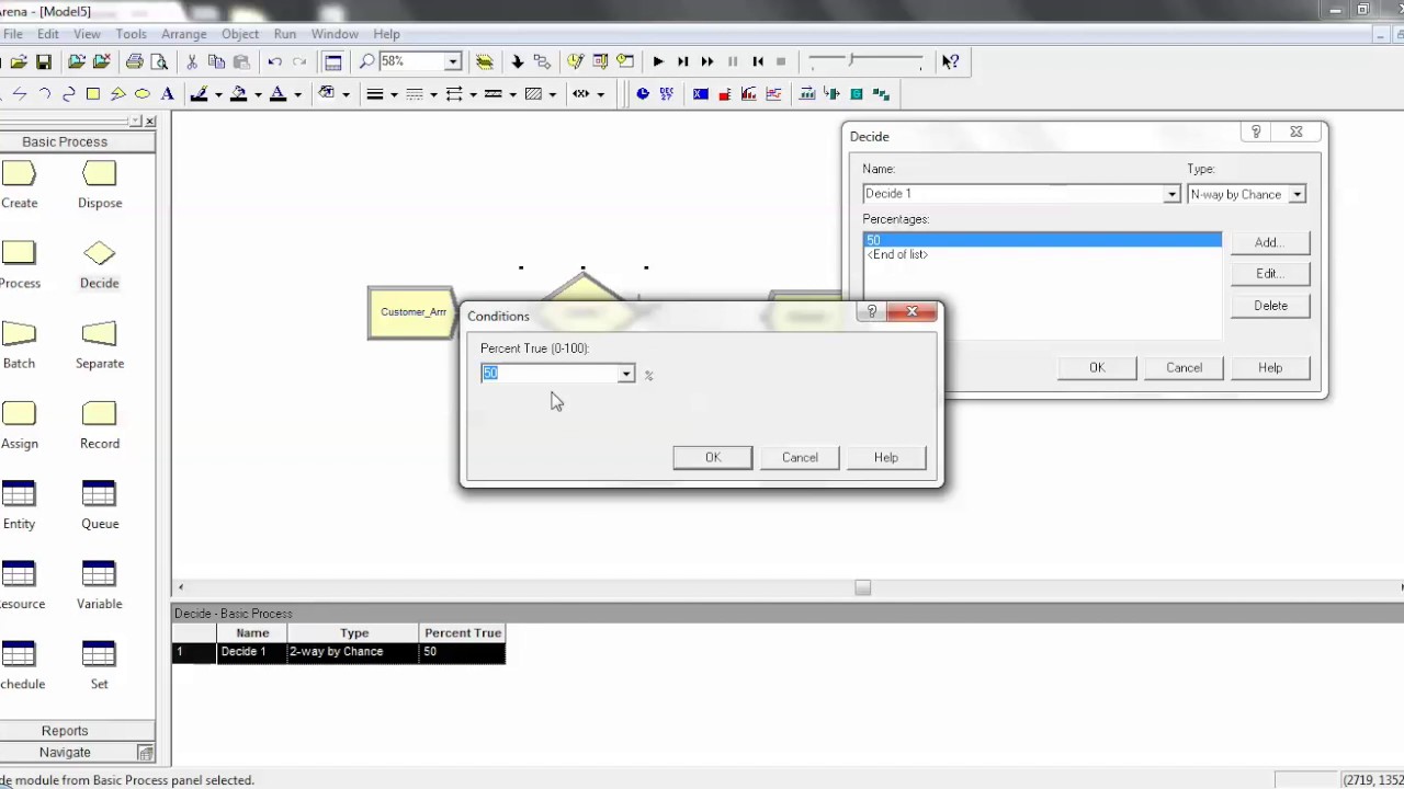 Basic Arena Tools:  Decide Module