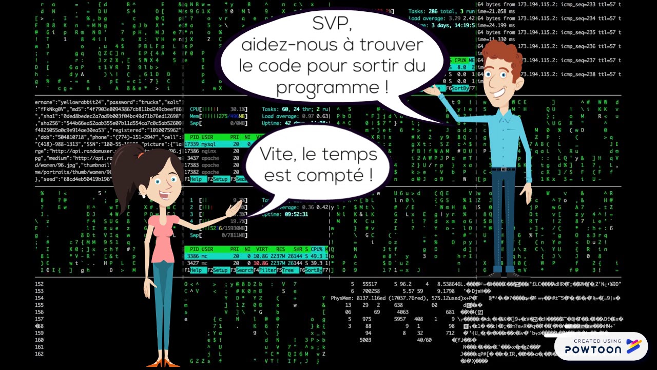 Escape game Python intro