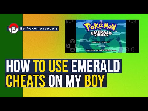 How to Use Pokemon Emerald Cheats with MyBoy Emulator