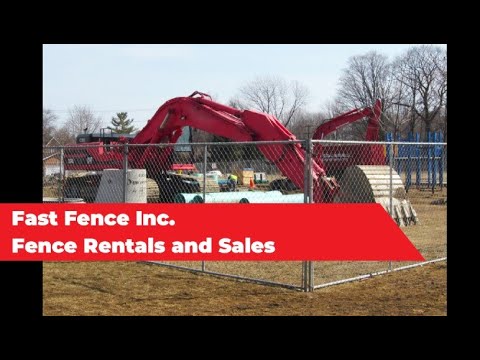 Fast Fence Inc. Temporary Fence Rentals and Sales