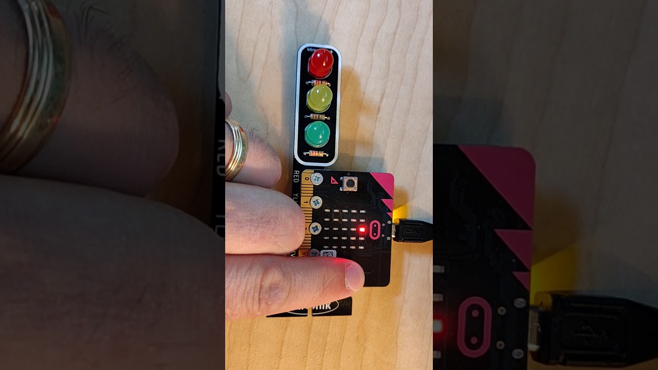 Kitronik stop:bit with the micro:bit
