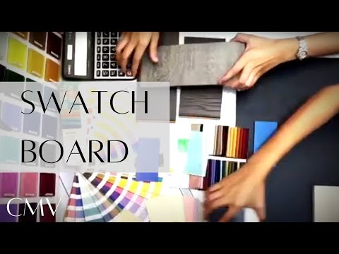 How to Create Material Swatchboard – CMV Interior Designs