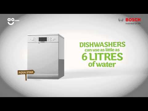 Bosch Dishwashers and The Water They (Hardly) Use! | ao.com
