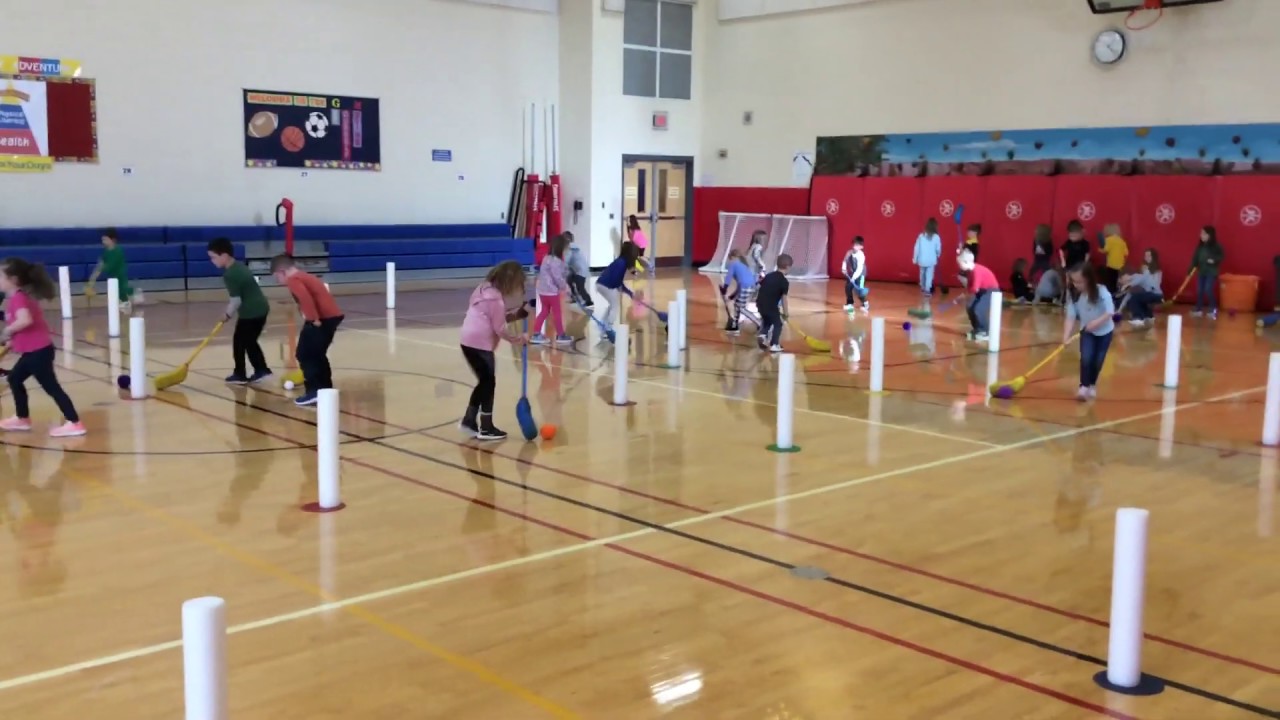 Floor Hockey 🏒 Frenzy (Dbl. K) #physed