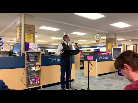 Charles Anthony Silvestri reads his poem FORTY DAYS AND FORTY NIGHTS