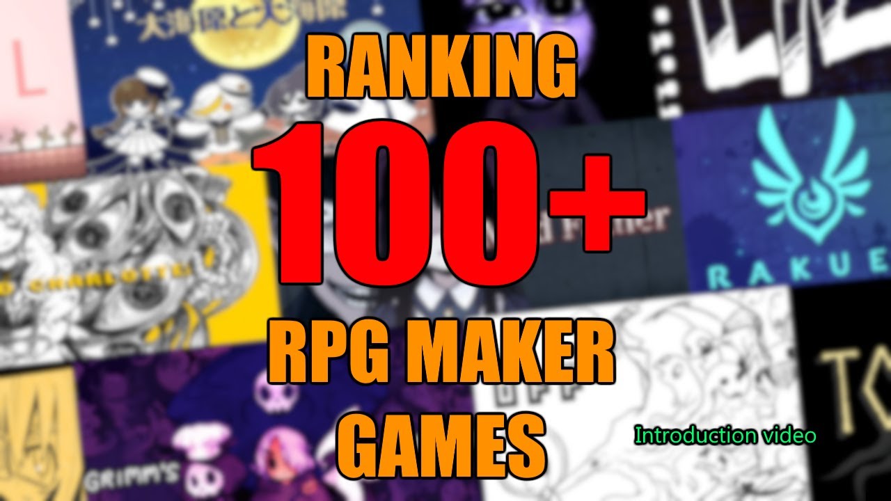 What is the BEST RPGmaker game? | RANKING 100+ RPGMAKER GAMES (Episode 0/channel trailer)