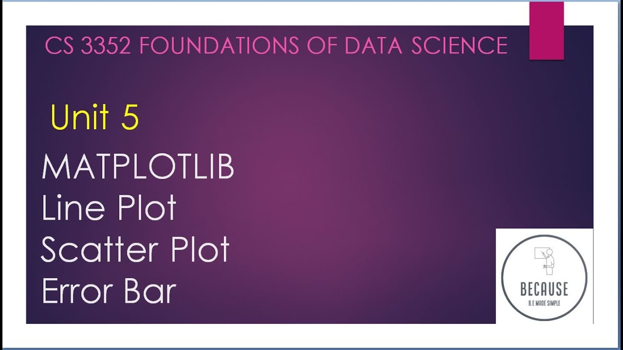 Understanding Matplotlib: Line Plots, Scatter Plots, and Error Bars in Tamil | Galaxy.ai