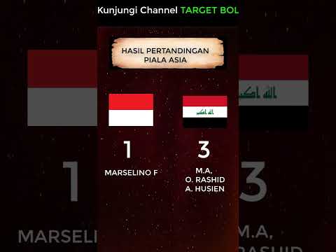 🔴 BREAKING NEWS... HASIL INDONESIA VS IRAK HARI INI I PIALA ASIA 2024