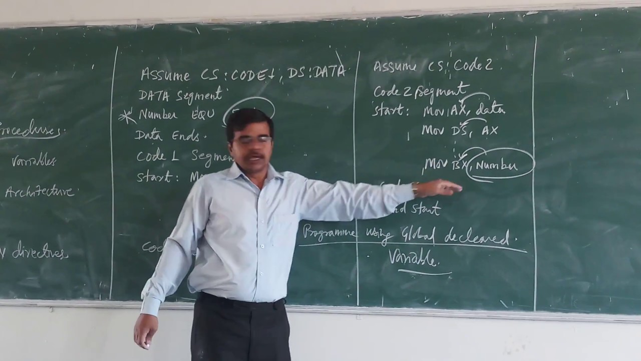 CO UNIT 3 TOPIC 20 Passing Parameter to Procedure: Using Global Declared Variable