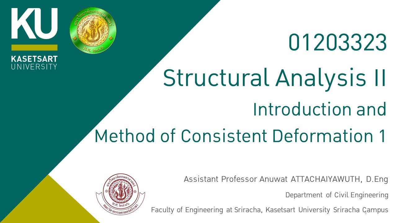 Structural Analysis II: Consistent deformation 1/2