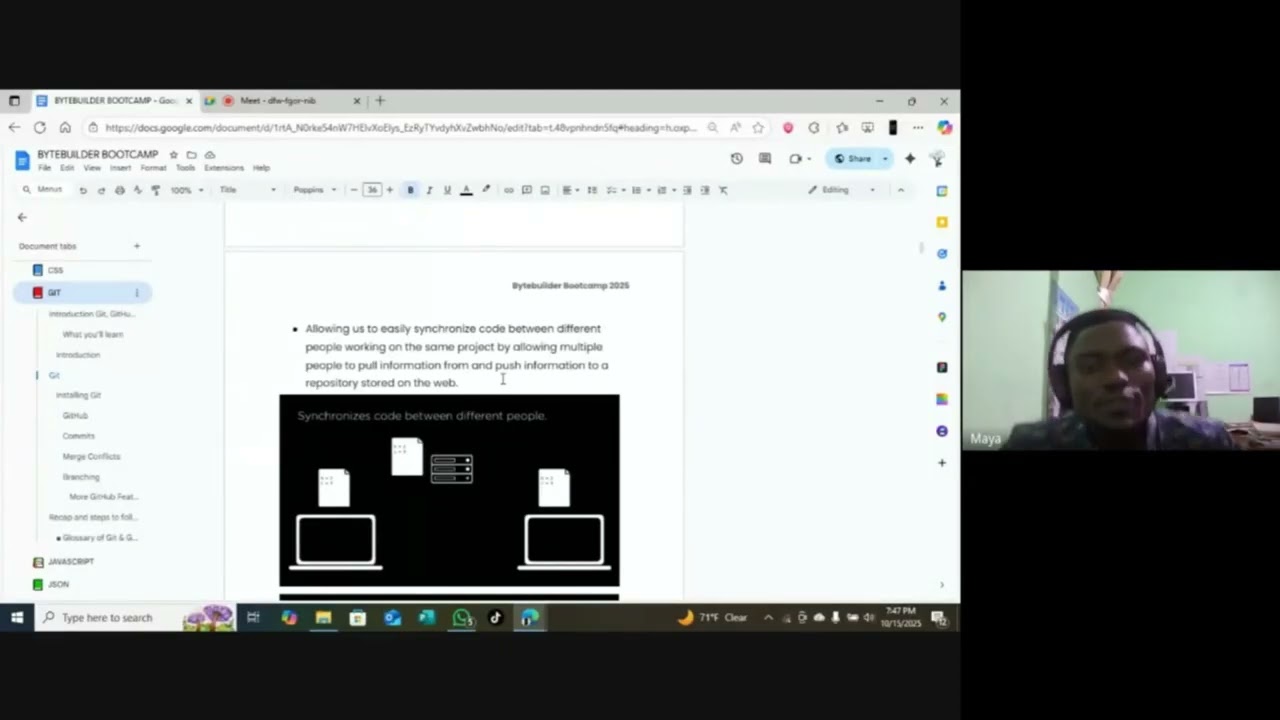 Introduction to Git, GitHub & Collaboration | ByteBuilder Bootcamp 2025